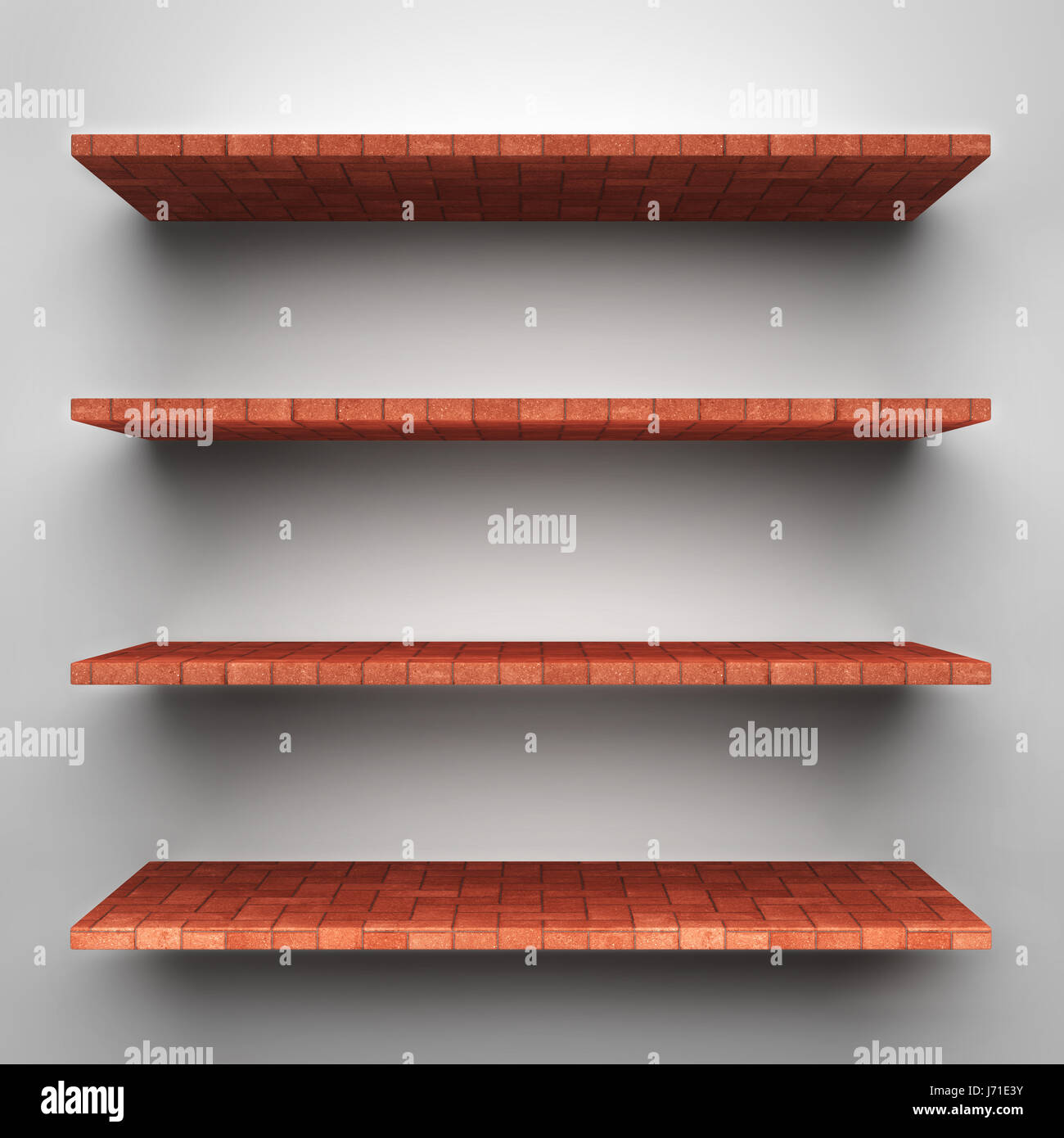Shelves on clean background Stock Photo - Alamy