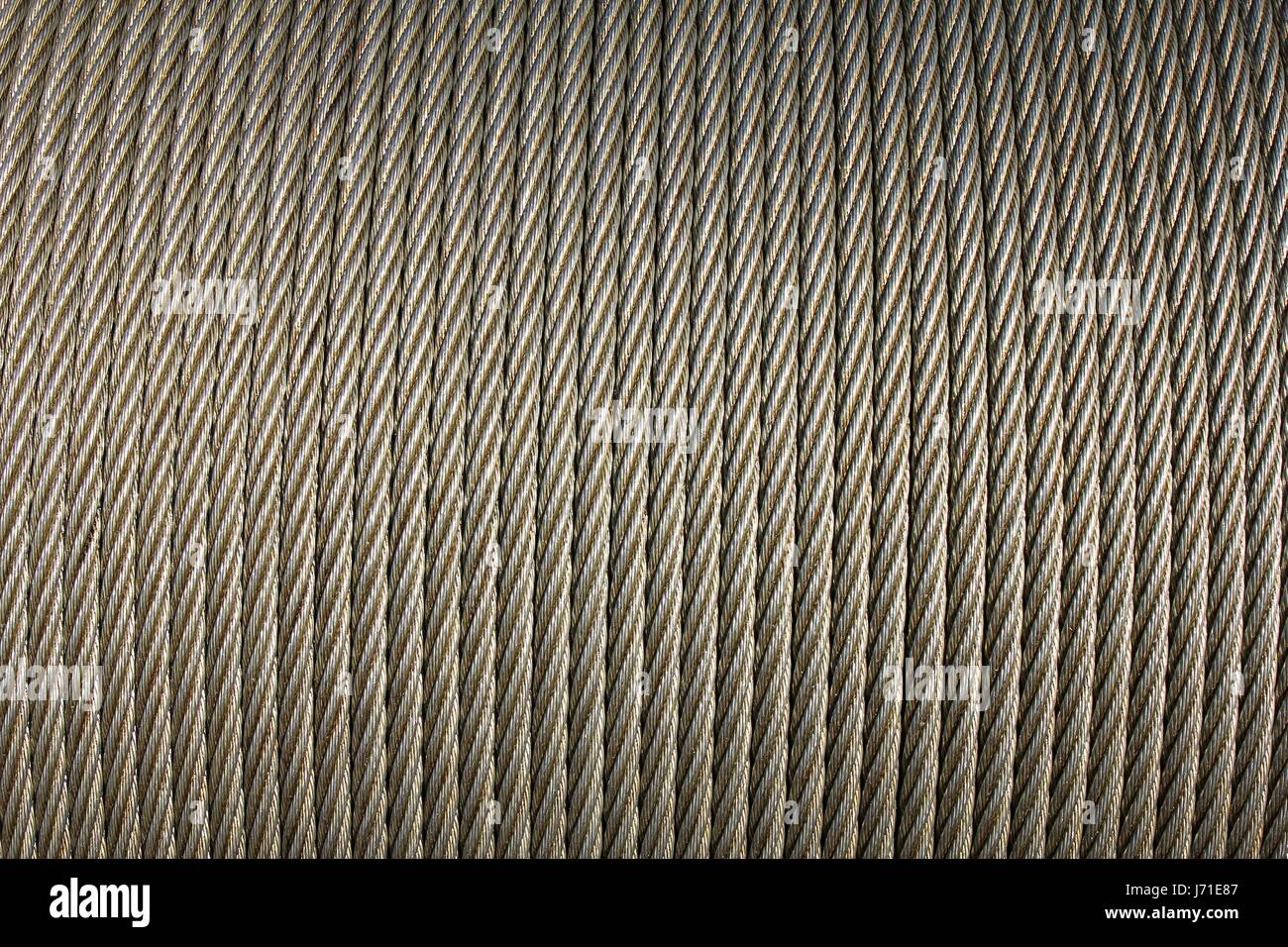 steel rope for background use Stock Photo - Alamy