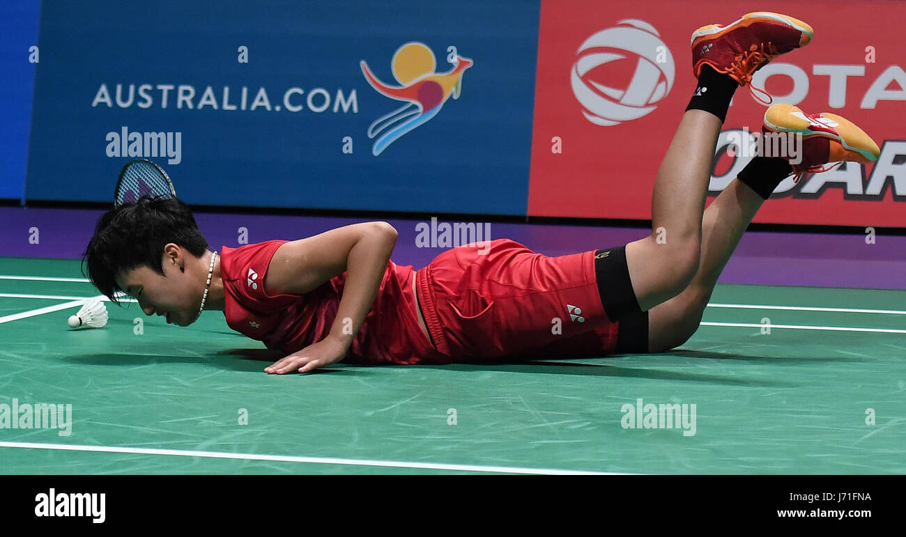 Gold Coast, Australia. 22nd May, 2017. Yip Pui Yin of China's Hong Kong ...