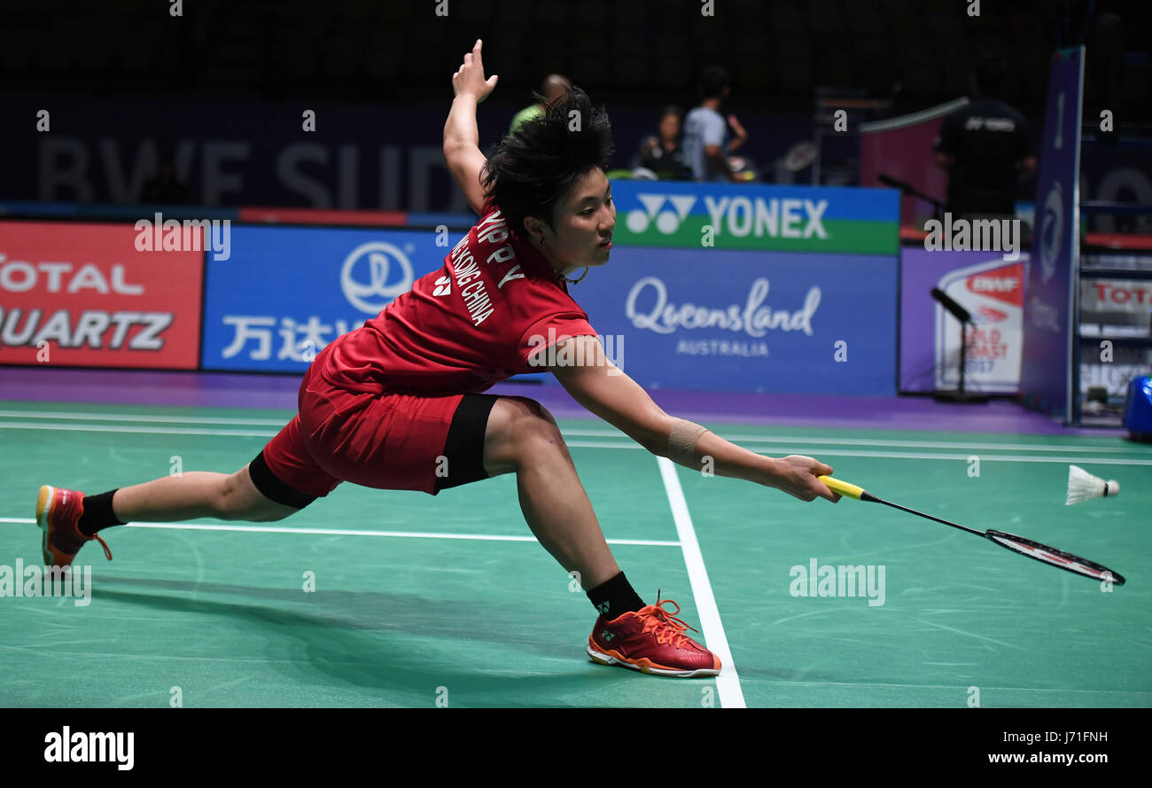 Gold Coast, Australia. 22nd May, 2017. Yip Pui Yin of China's Hong Kong ...