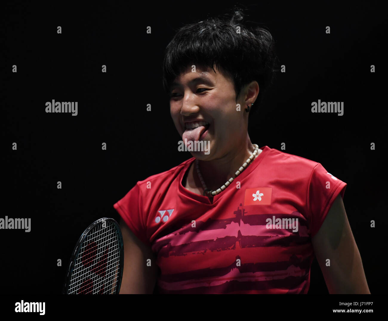 Gold Coast, Australia. 22nd May, 2017. Yip Pui Yin of China's Hong Kong ...