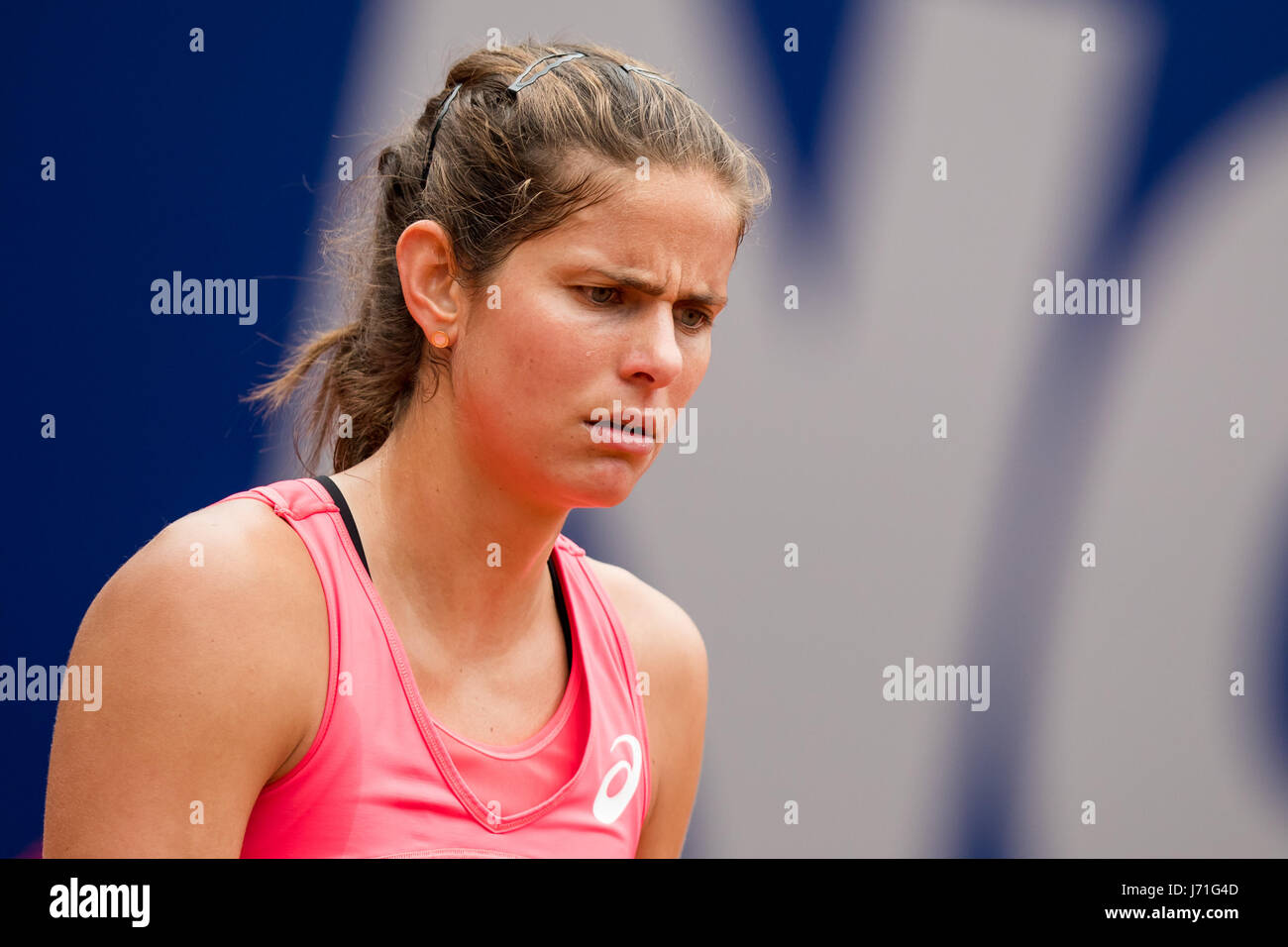 Nuremberg, Germany. 22nd May, 2017. Julia Goerges of Germany playing ...
