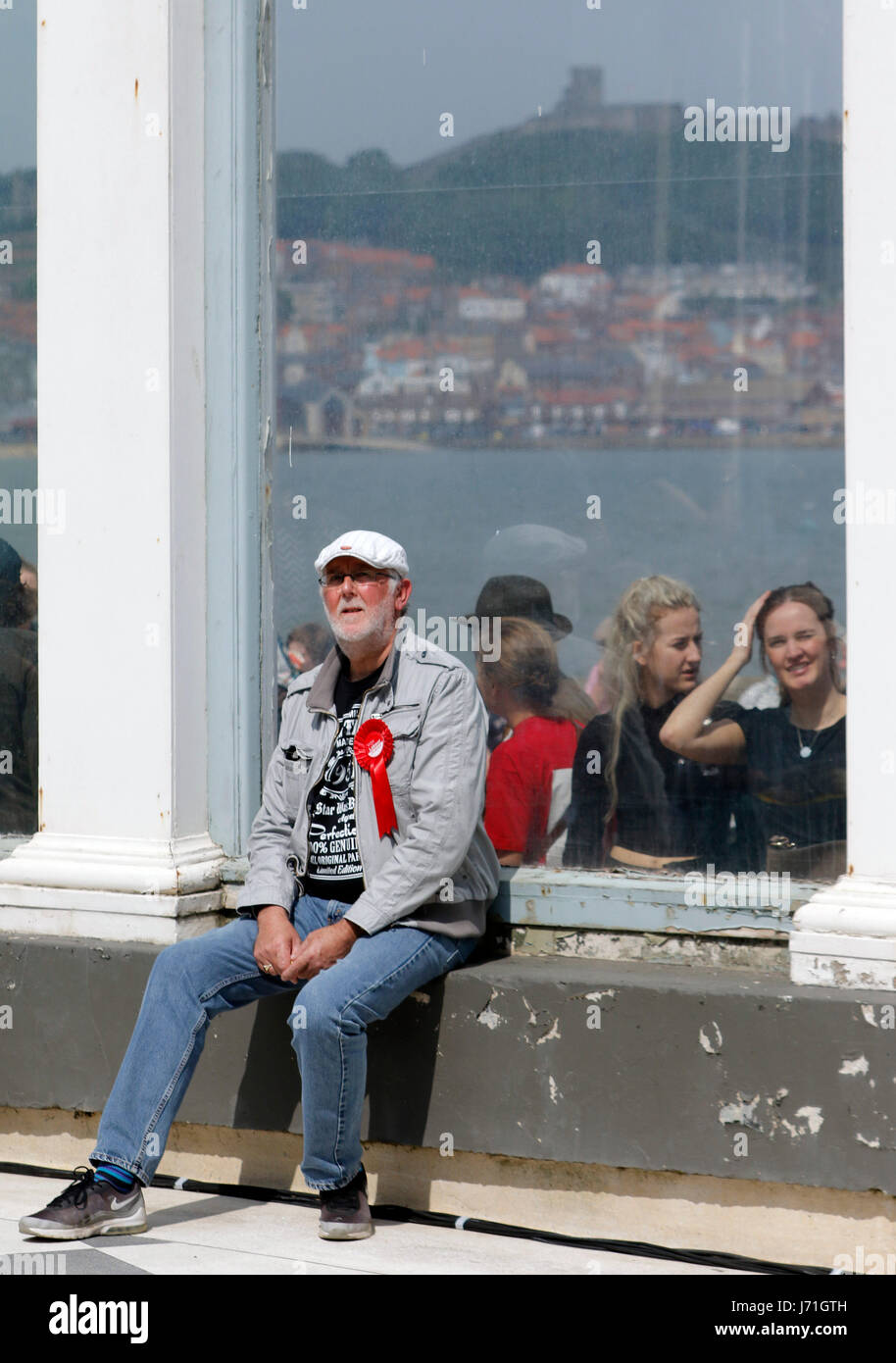 Scarborough Spa, UK. 22nd May, 2017. Councillor Tony Randerson Labour ...
