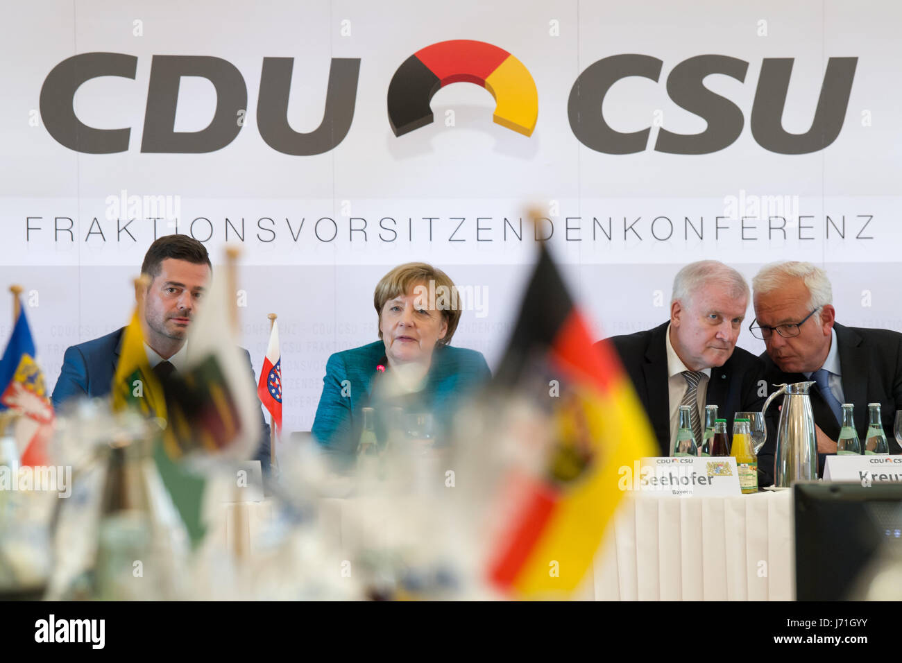 Chairman of the conference of CDU and CSU parliamentary party leaders ...