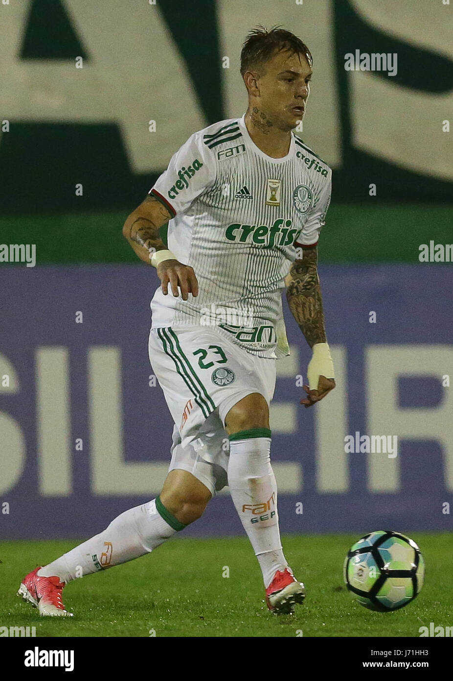 CHAPEC', SC - 20.05.2017: CHAPECOENSE X PALMEIRAS - The player Róger Guedes, of SE Palmeiras, in ...