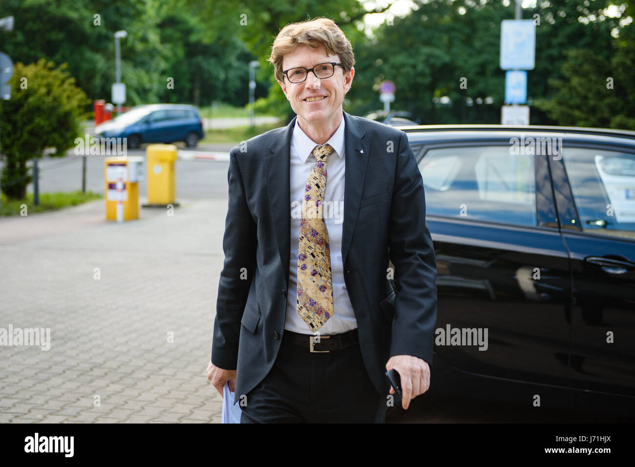 Berlin, Germany. 22nd May, 2017. Engelbert Luetke Daldrup, CEO of ...