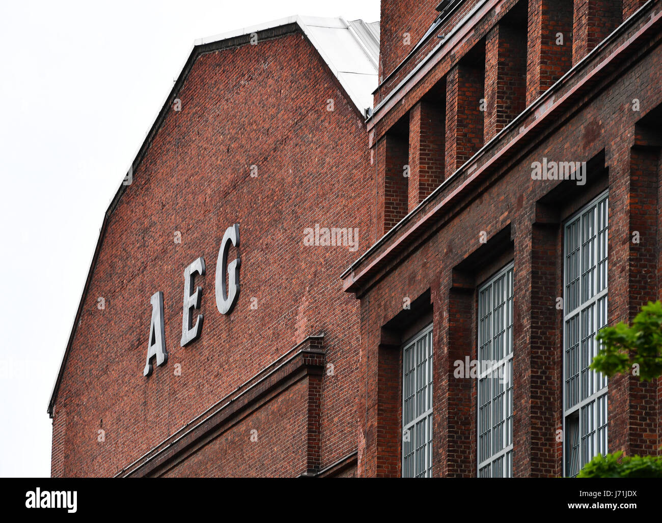 Berlin, Germany. 16th May, 2017. The former plant premises of AEG ...