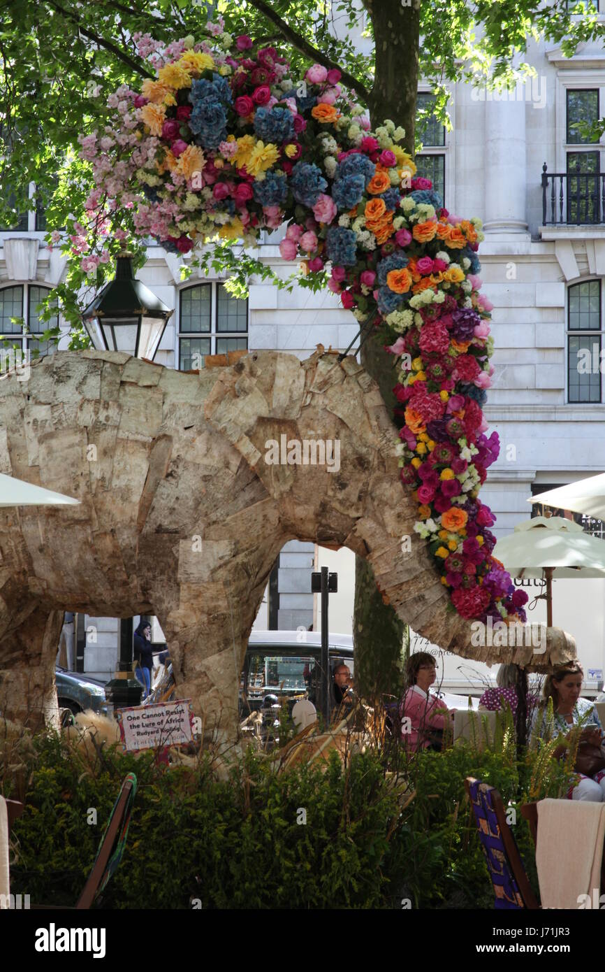 Chelsea in bloom rickshaw hi-res stock photography and images - Alamy