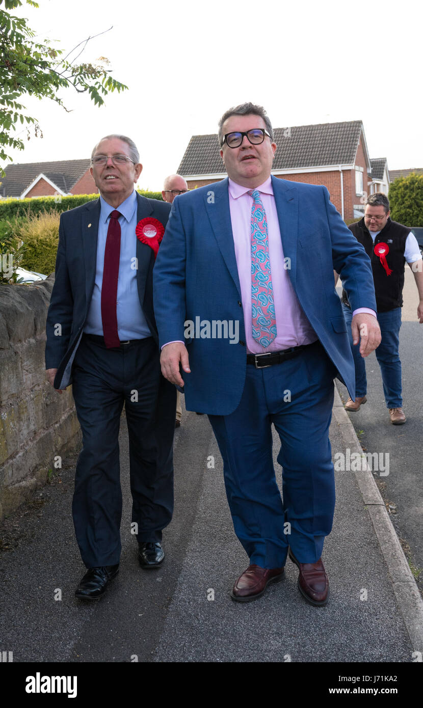 Mansfield, Nottinghamshire, UK. 22nd May, 2017. Tom Watson, Deputy ...