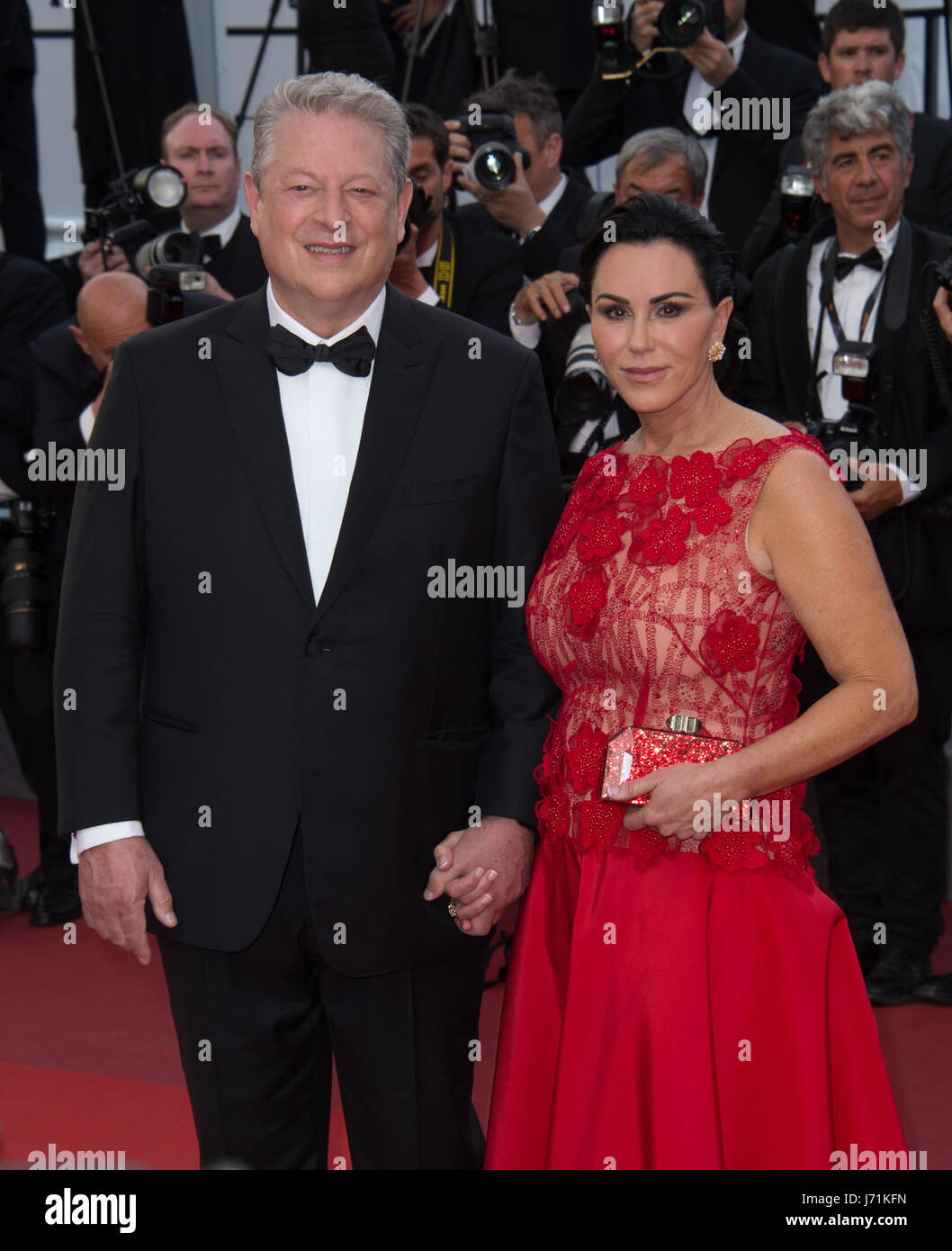 Cannes, France. 22nd May, 2017.Former US Vice President Al Gore ...