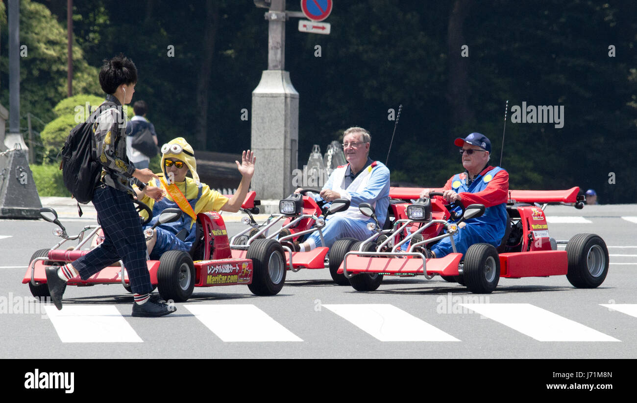 Super mario karts tokyo hi-res stock photography and images - Alamy