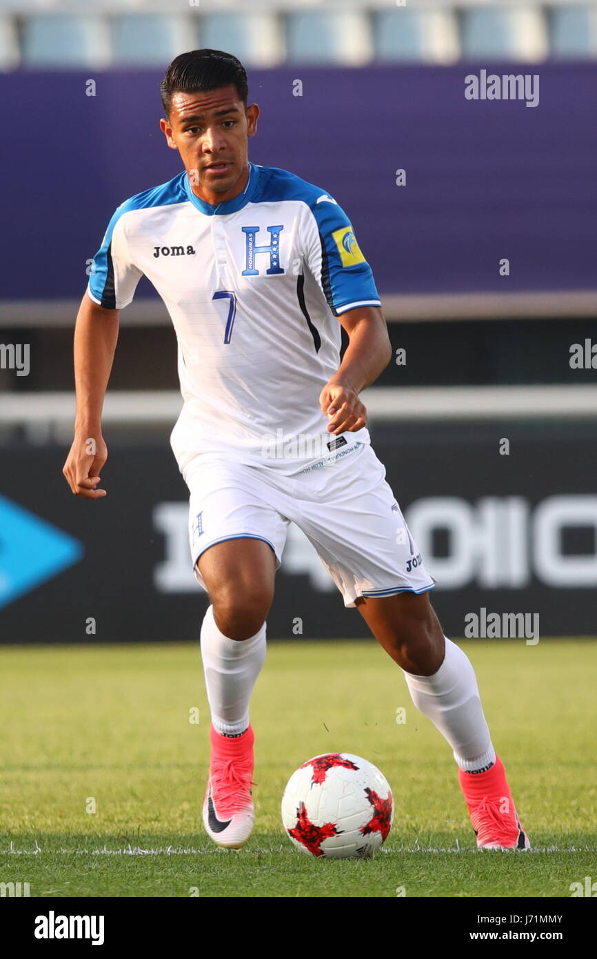 Cheonan, South Korea. 22nd May, 2017. Jose Reyes (HON) Football/Soccer ...