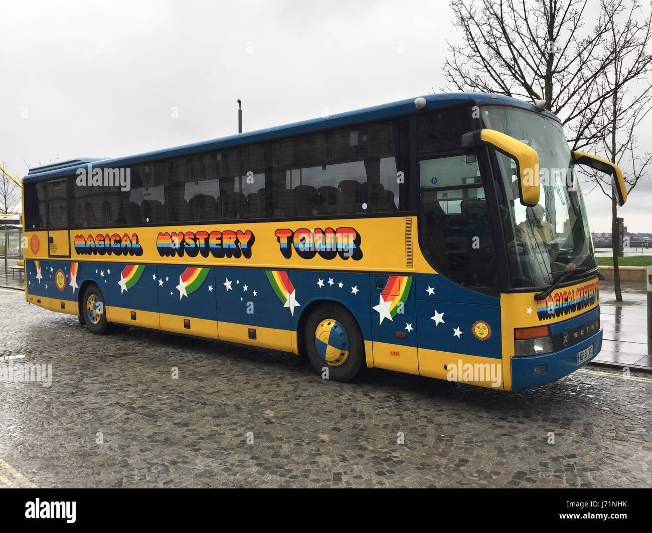 Magical mystery tour bus hi-res stock photography and images - Alamy