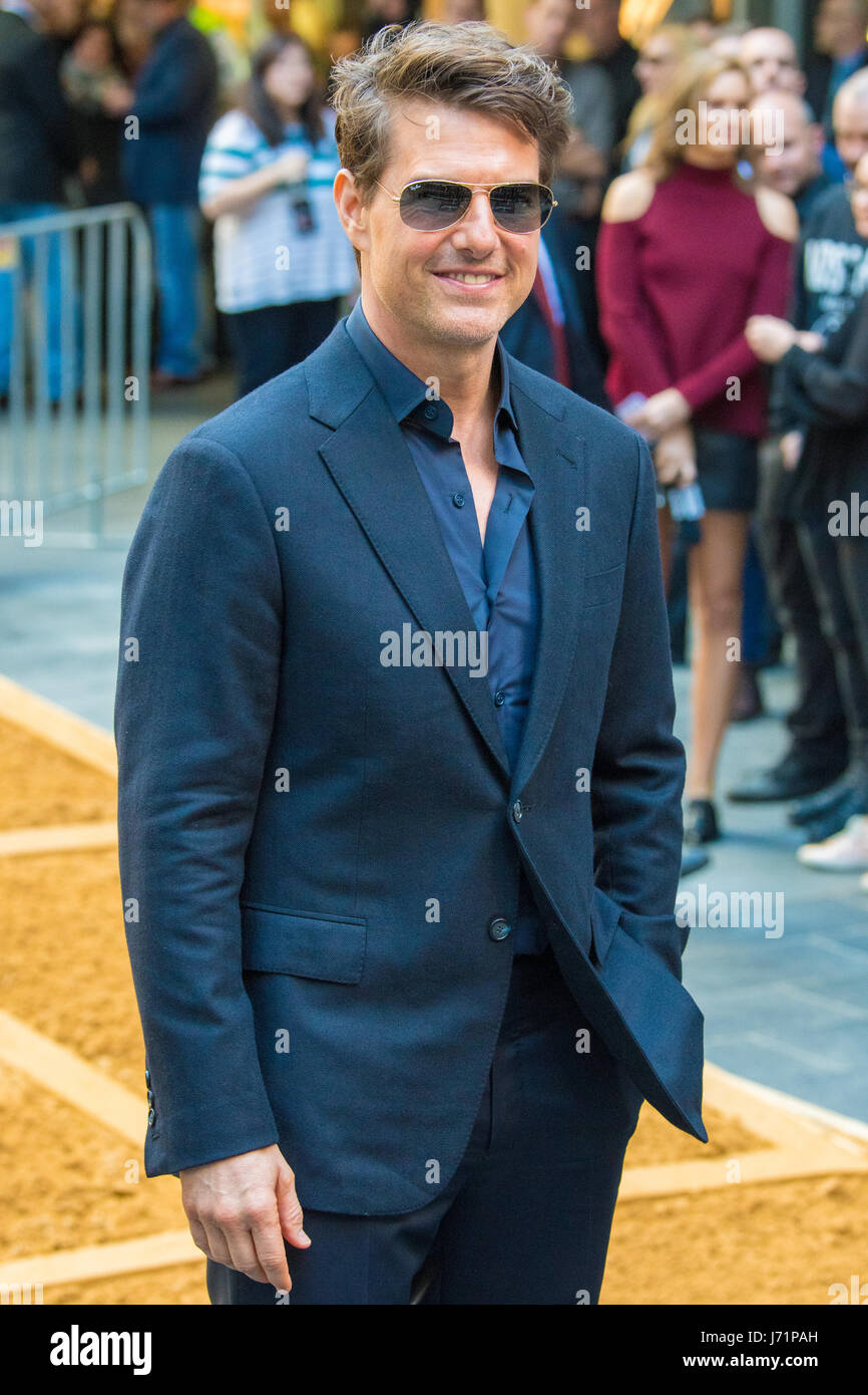 Sydney, Australia - 23rd May 2017: Tom Cruise, Russell Crowe, Sofia ...