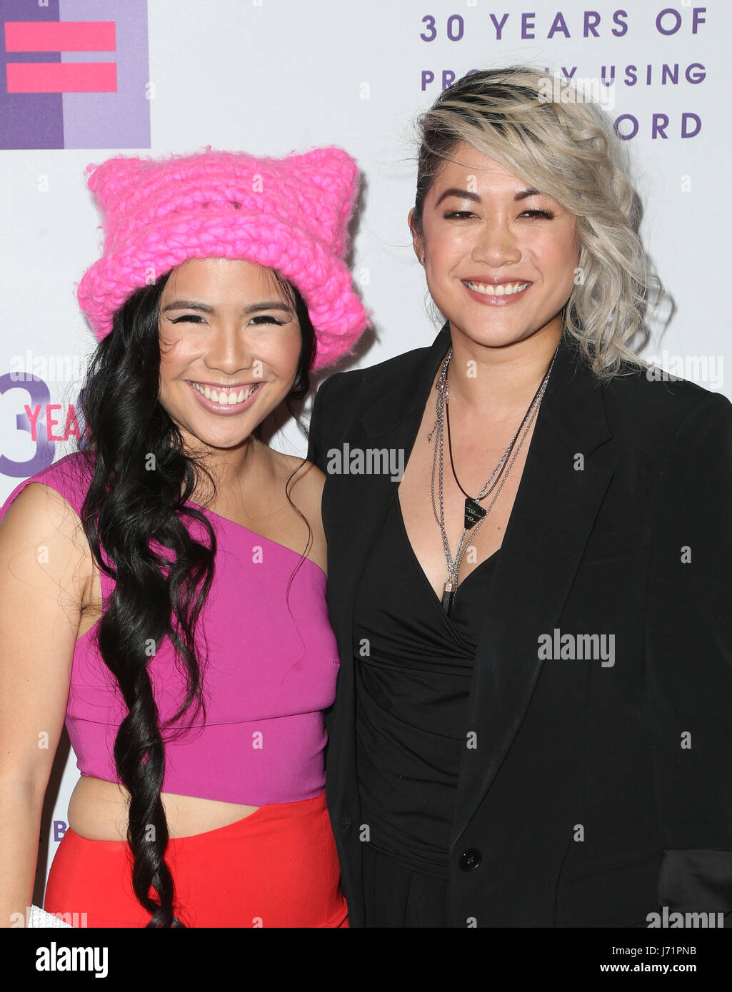 West Hollywood, Ca. 22nd May, 2017. Krista Suh, MILCK, Connie Lim, At ...