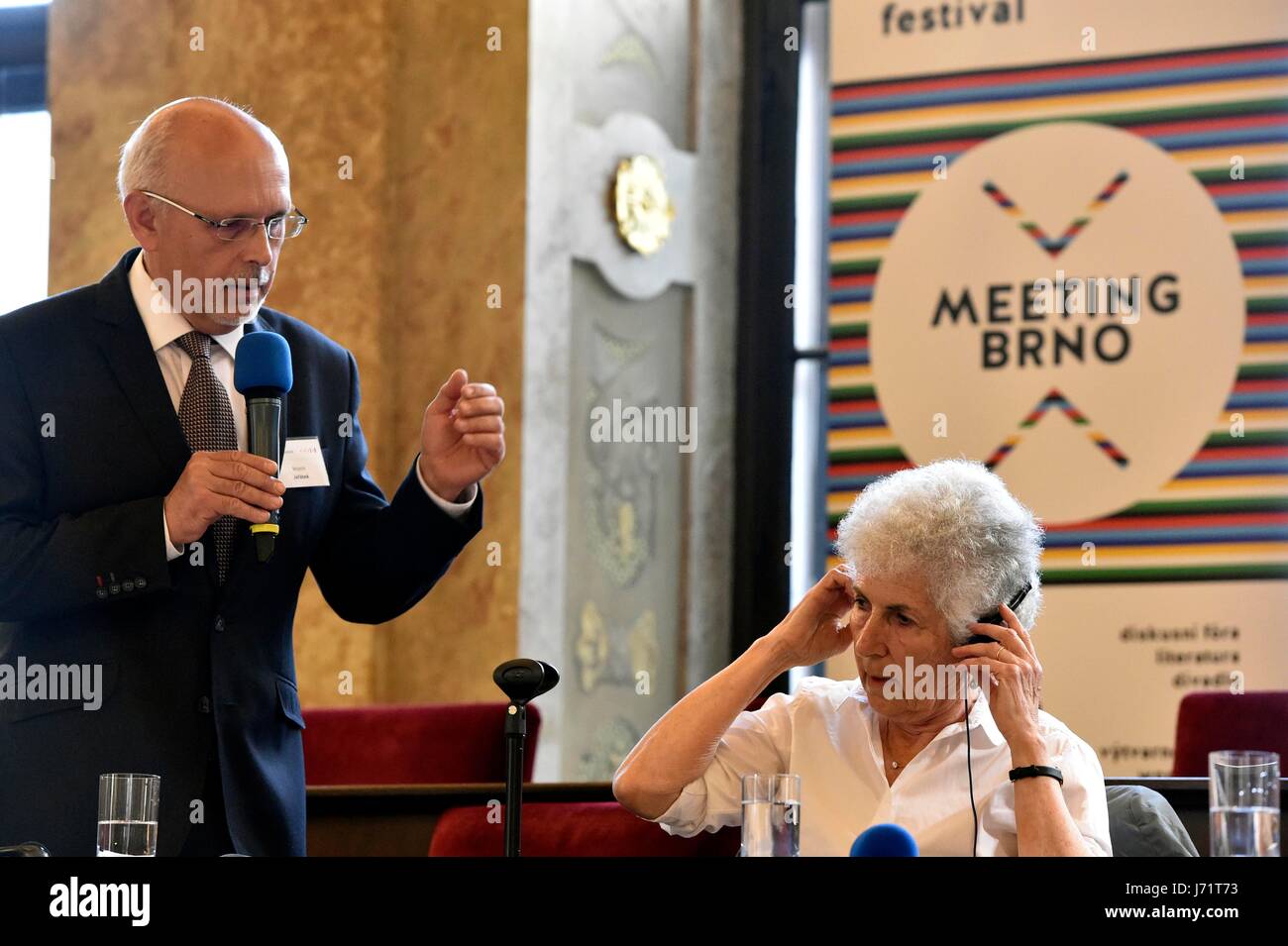 Discussion meeting with descendants of Brno's Jewish families of ...