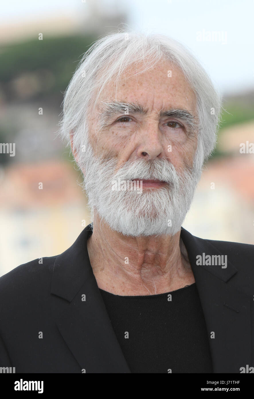 Cannes, France. 22nd May, 2017Director Michael Haneke attends the ...