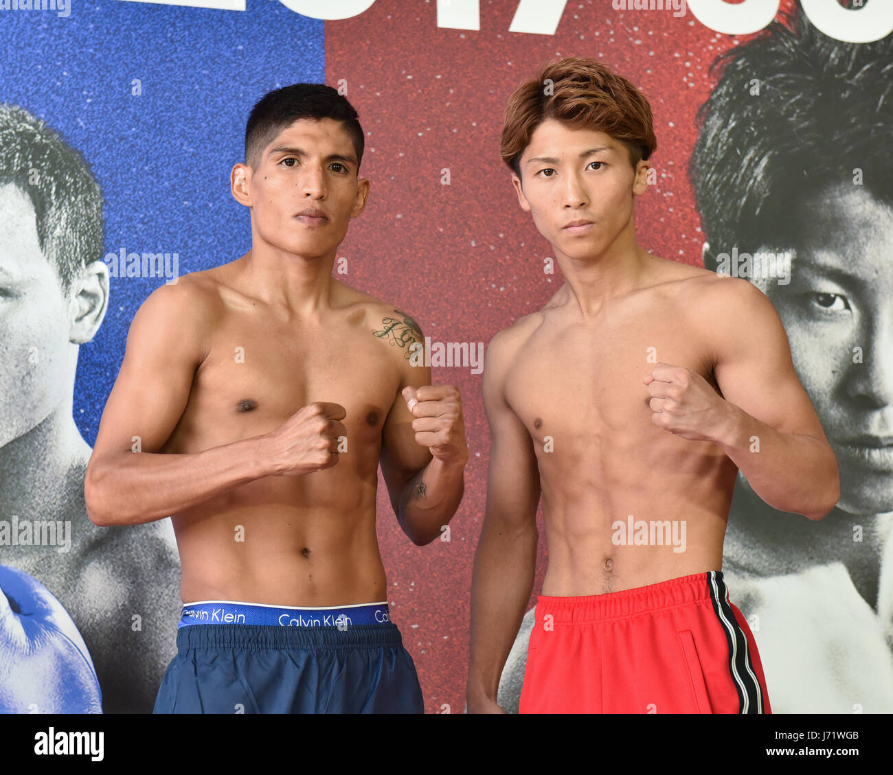 Naoya inoue weigh in hi-res stock photography and images - Alamy