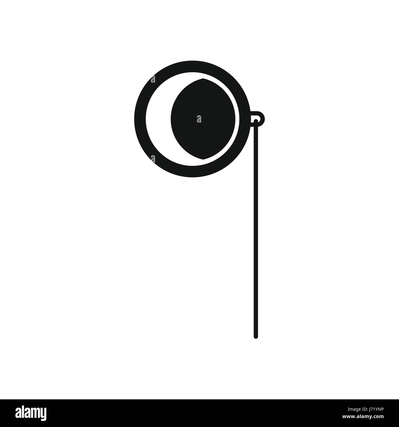 Monocle icon in simple style Stock Vector Image & Art - Alamy