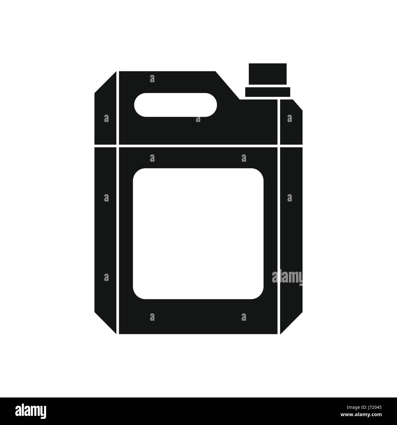 Plastic jerry can icon, simple style Stock Vector Image & Art - Alamy