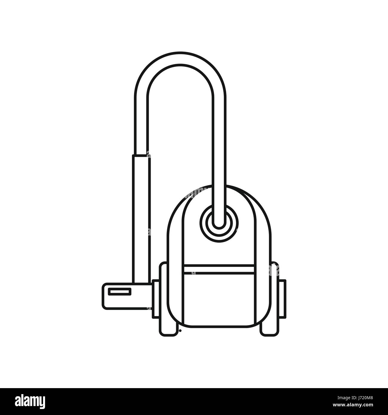 Vacuum cleaner icon outline style hi-res stock photography and images ...