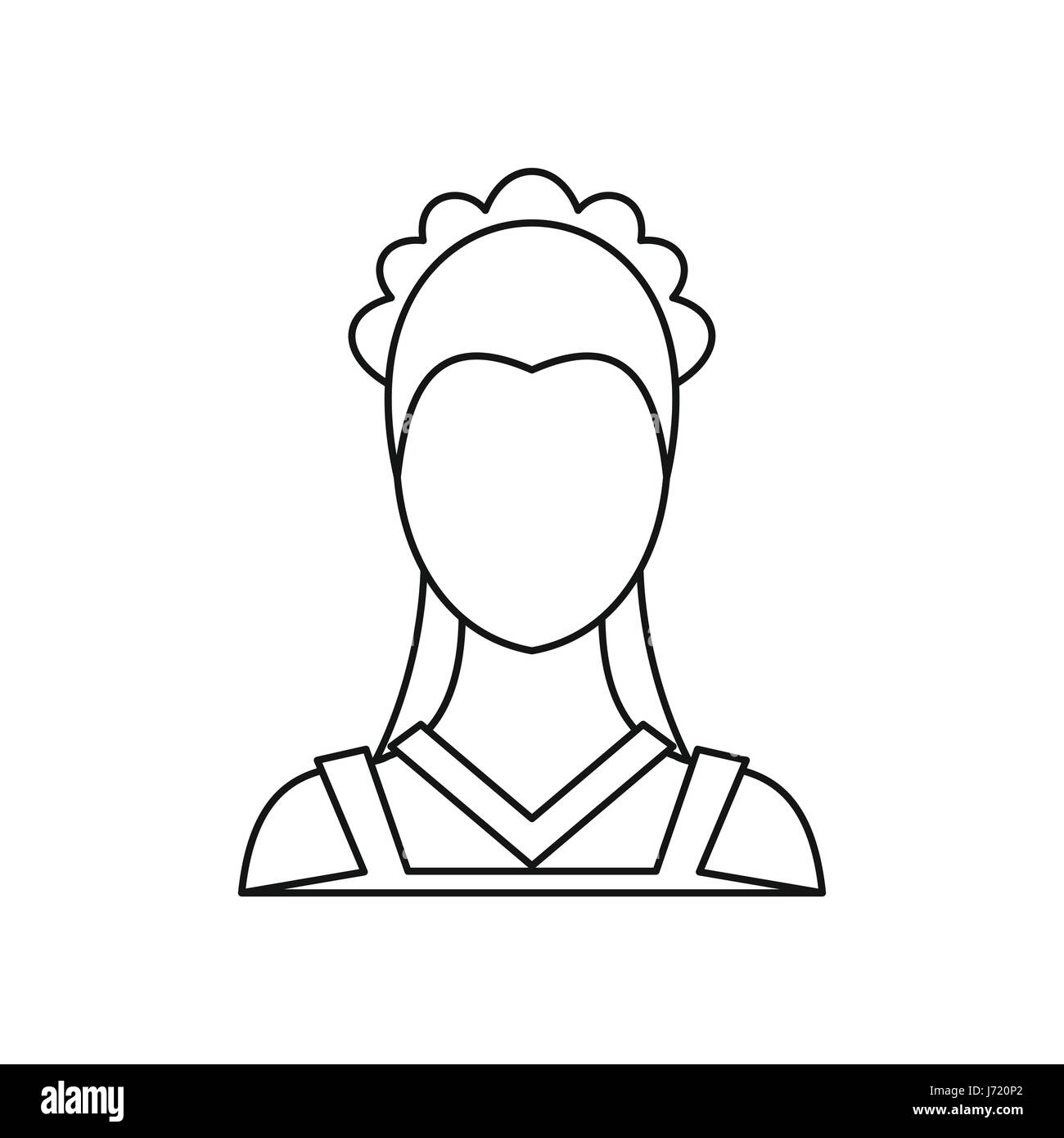 French maid uniform hi-res stock photography and images - Alamy