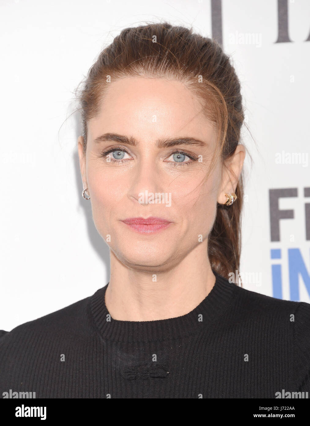 AMANDA PEET US film actress in February 2017. Photo Jeffrey Mayer Stock ...