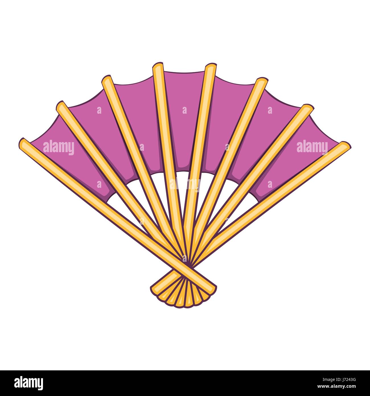 Fan icon, cartoon style Stock Vector Image & Art - Alamy