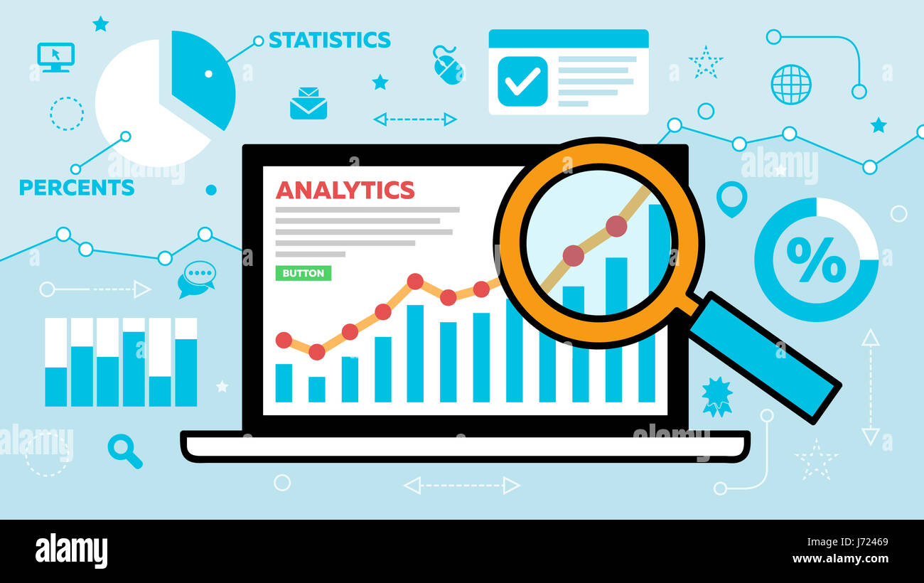 Data statistics graph hi-res stock photography and images - Alamy