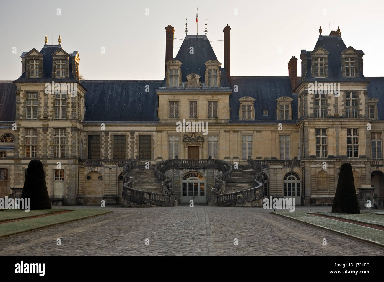 park france morning palace napoleon castle chateau tomorrow culture ...