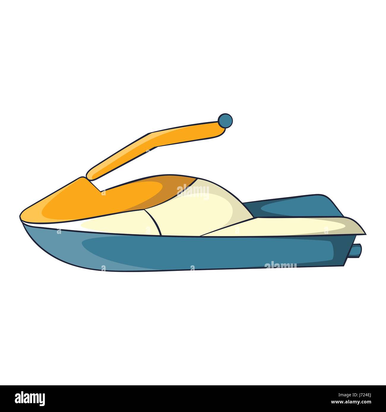 Jet ski icon, cartoon style Stock Vector Image & Art - Alamy