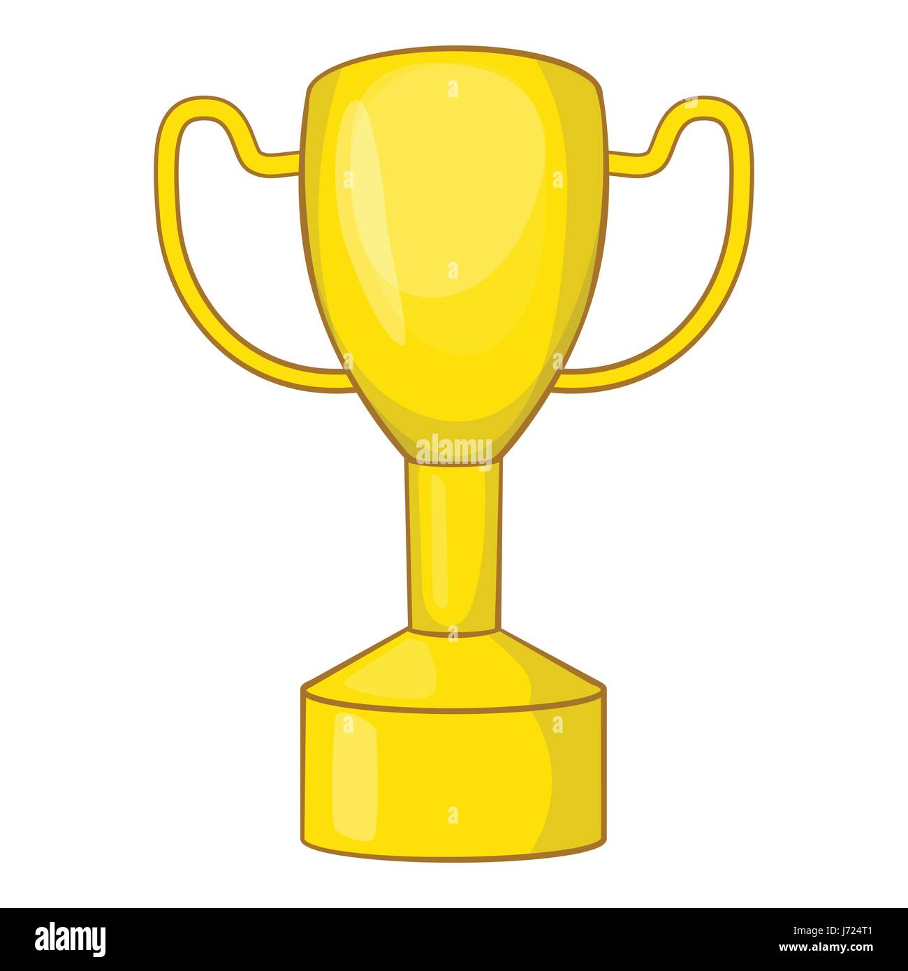 Gold cup icon, cartoon style Stock Vector Image & Art - Alamy