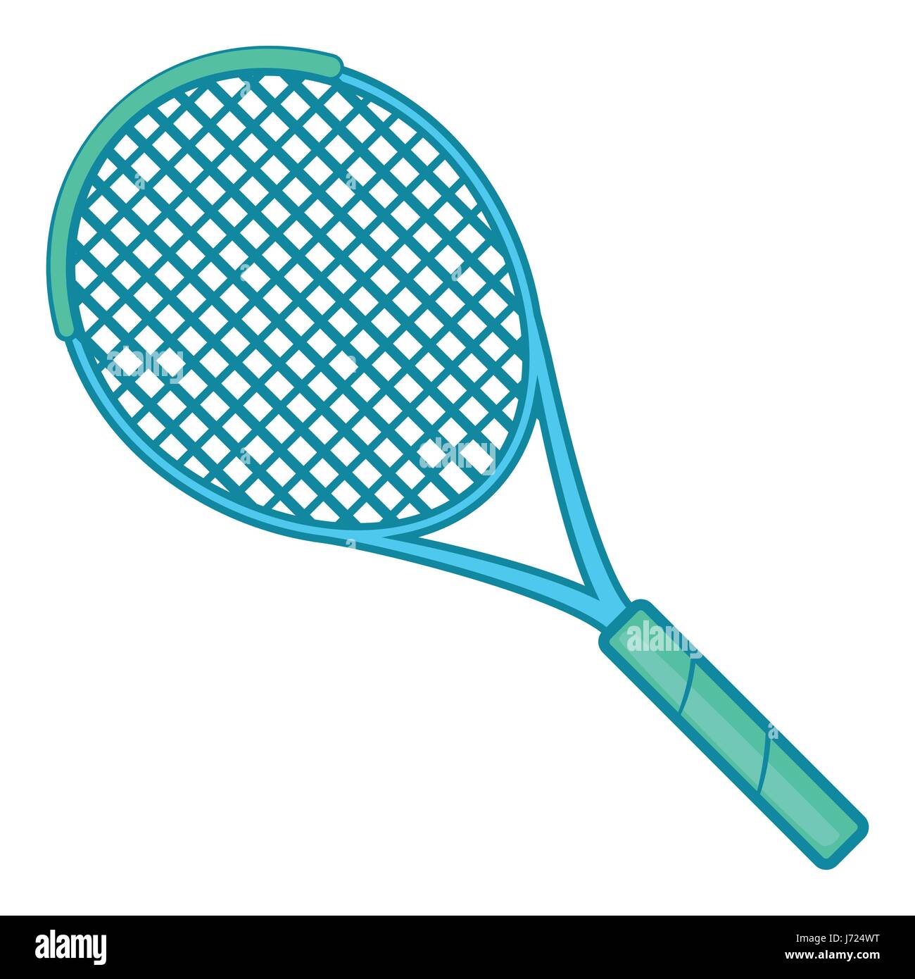 Tennis racket icon, cartoon style Stock Vector Image & Art - Alamy