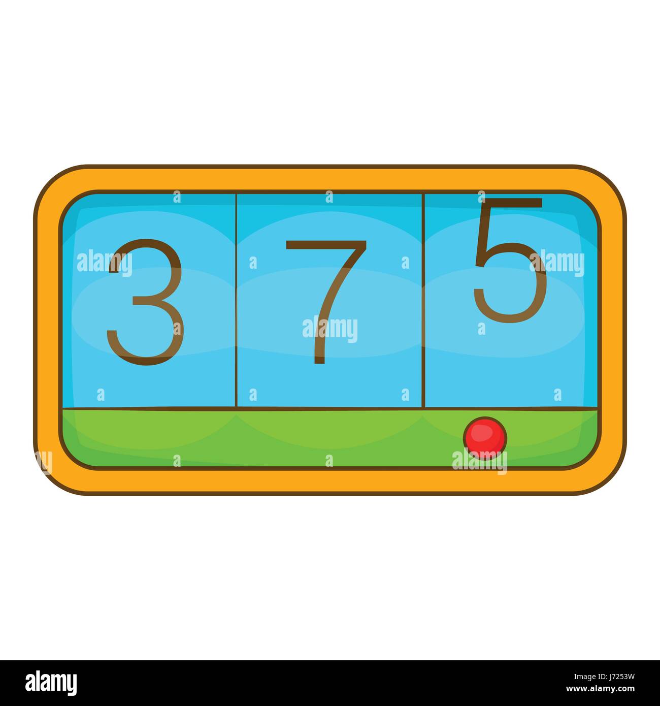 Taximeter icon, cartoon style Stock Vector Image & Art - Alamy