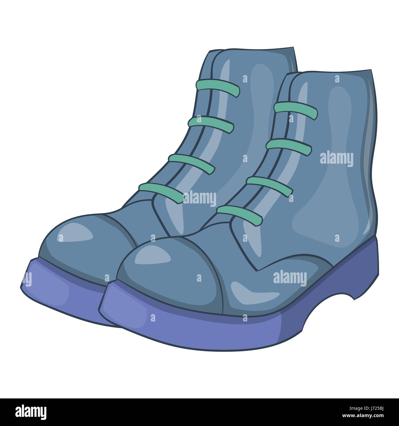 Mens boots icon, cartoon style Stock Vector Image & Art - Alamy
