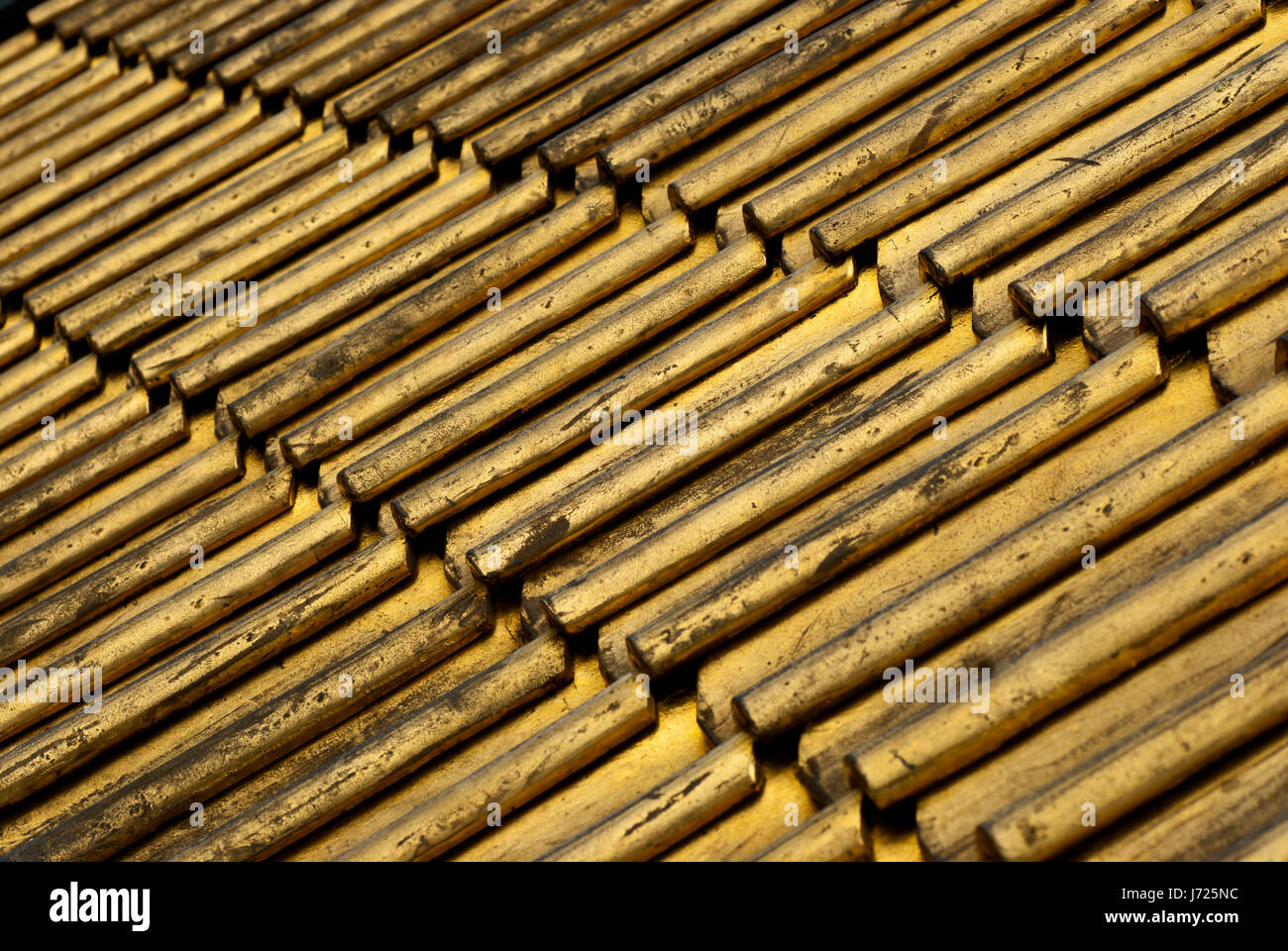 tiles gold house building architectural detail row tiles style of ...