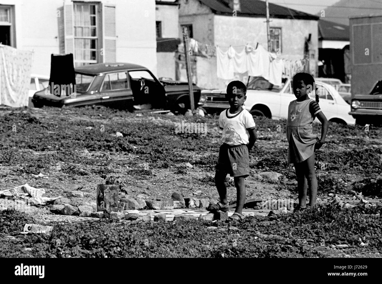 Residents of District Six Cape Town Stock Photo - Alamy