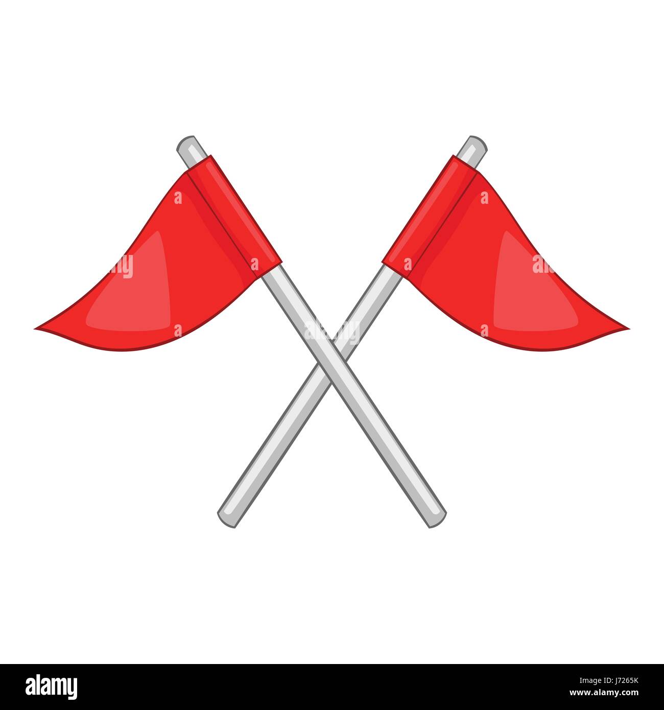 Golf flags Cut Out Stock Images & Pictures - Alamy