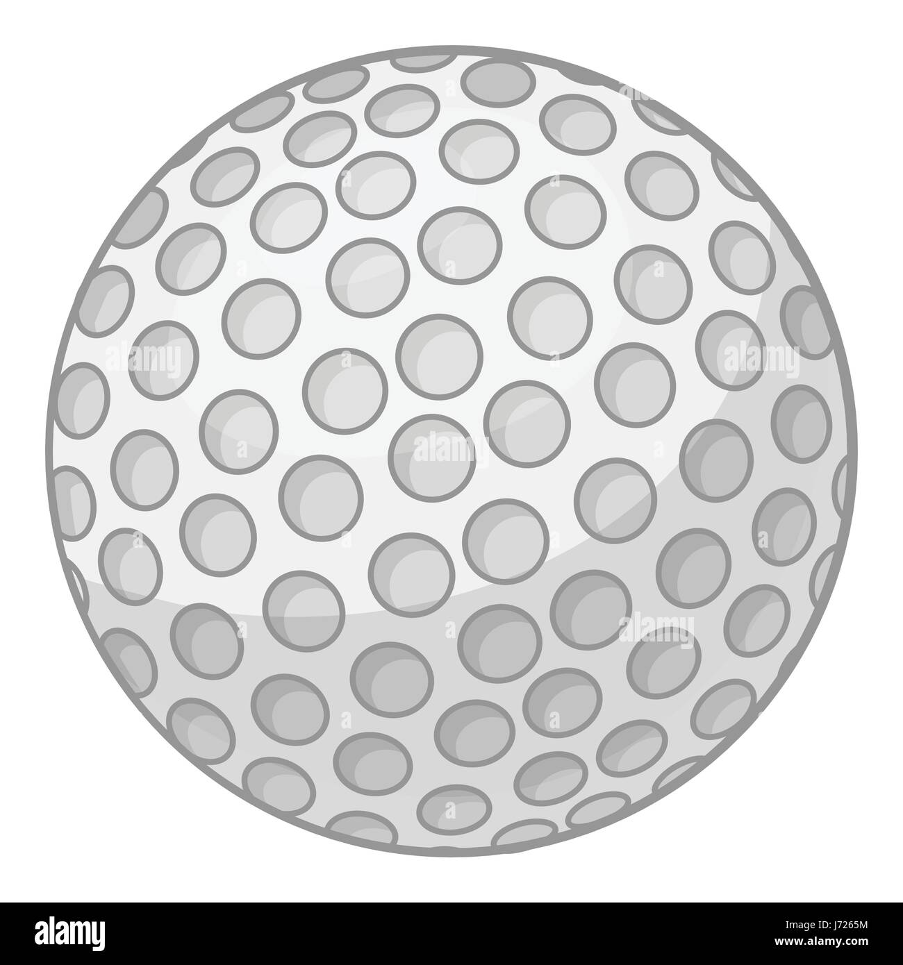 Golf ball icon, cartoon style Stock Vector Image & Art - Alamy