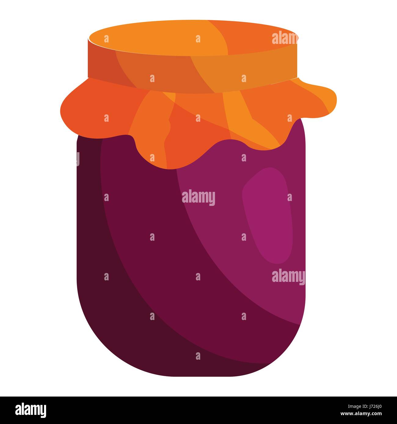 Jam icon, cartoon style Stock Vector Image & Art - Alamy