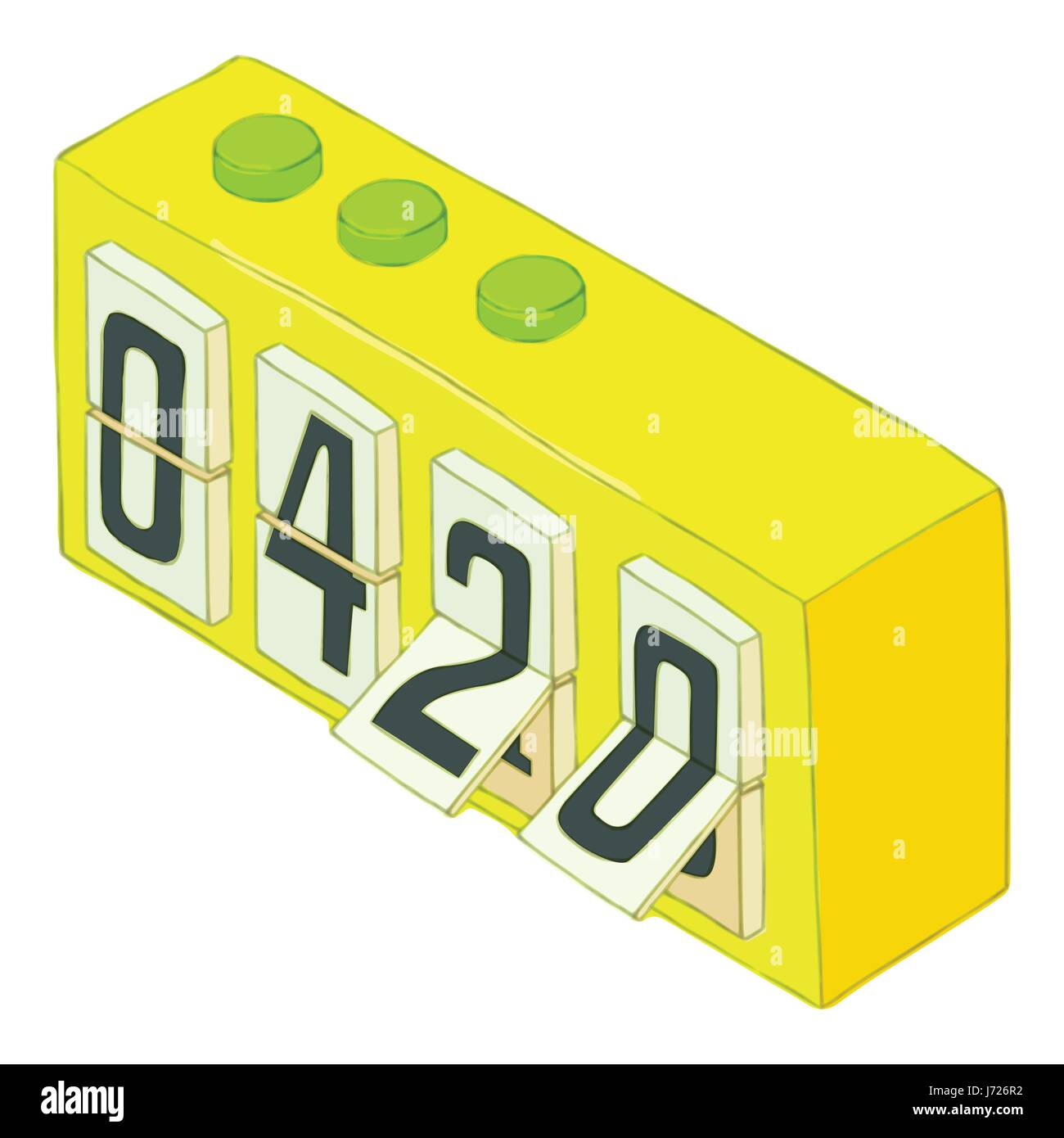 Smoke counter Stock Vector Images - Alamy