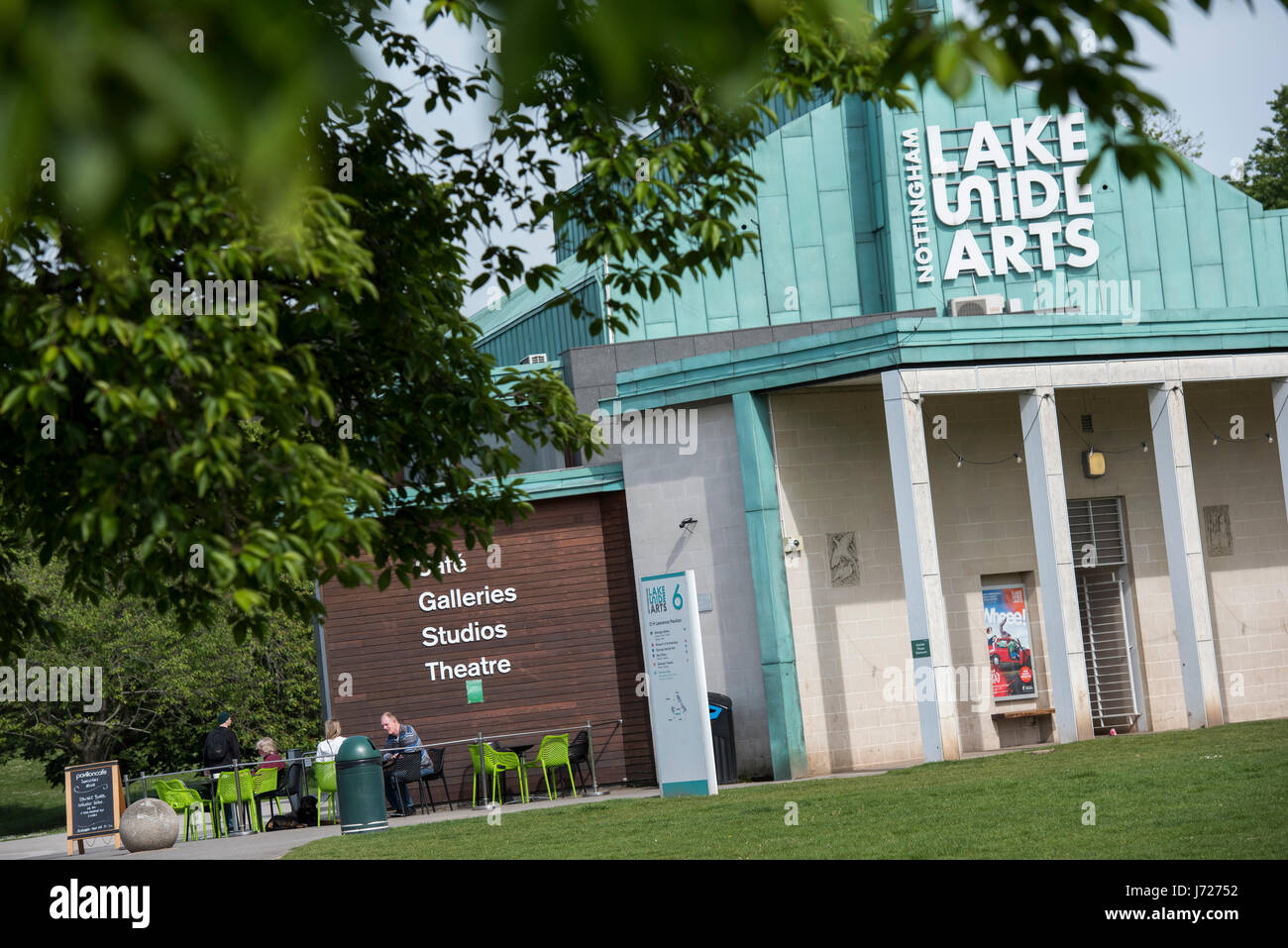 Lakeside Arts Centre at Highfields University Park, Nottingham England ...