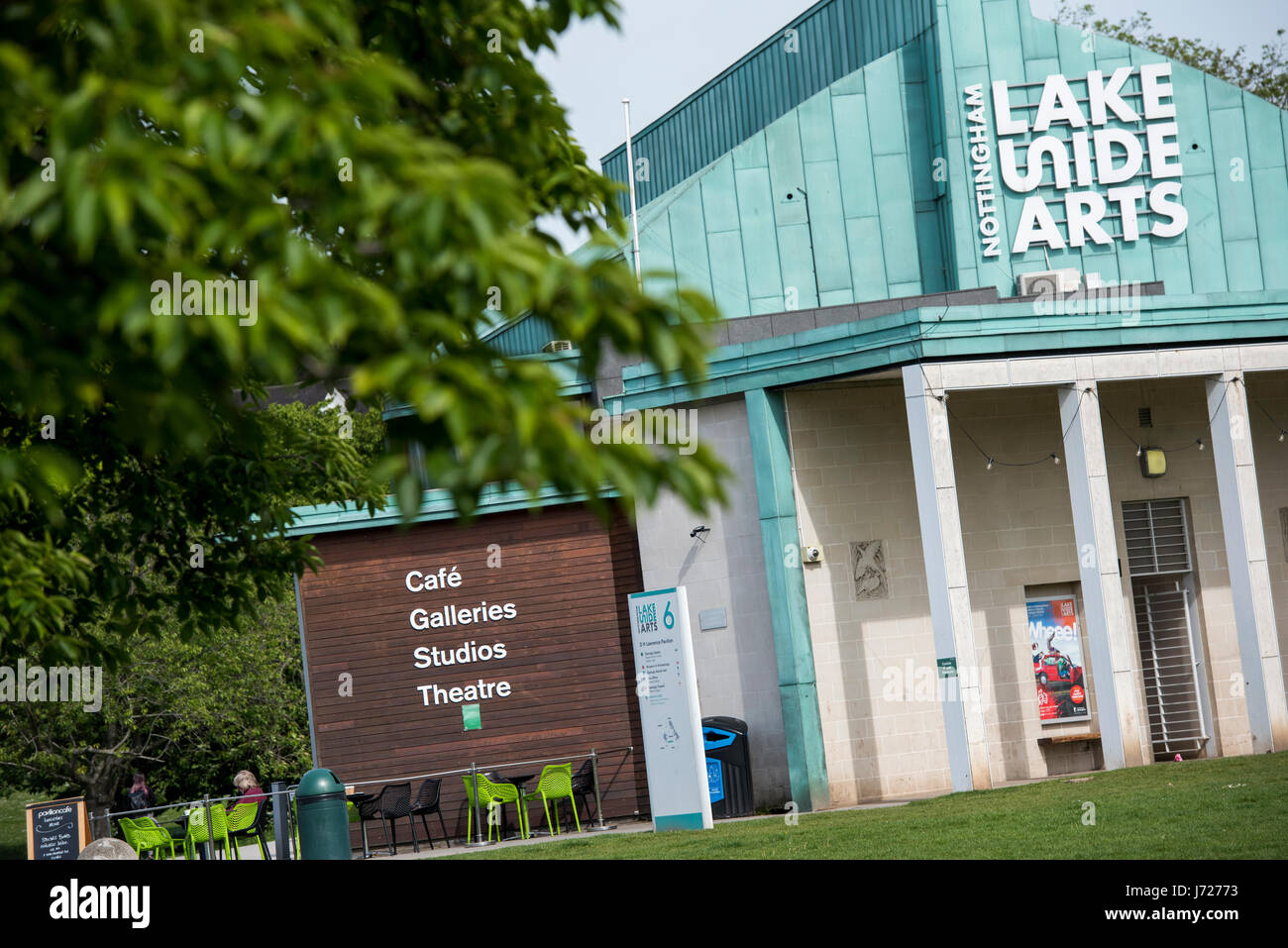 Lakeside Arts Centre at Highfields University Park, Nottingham England ...