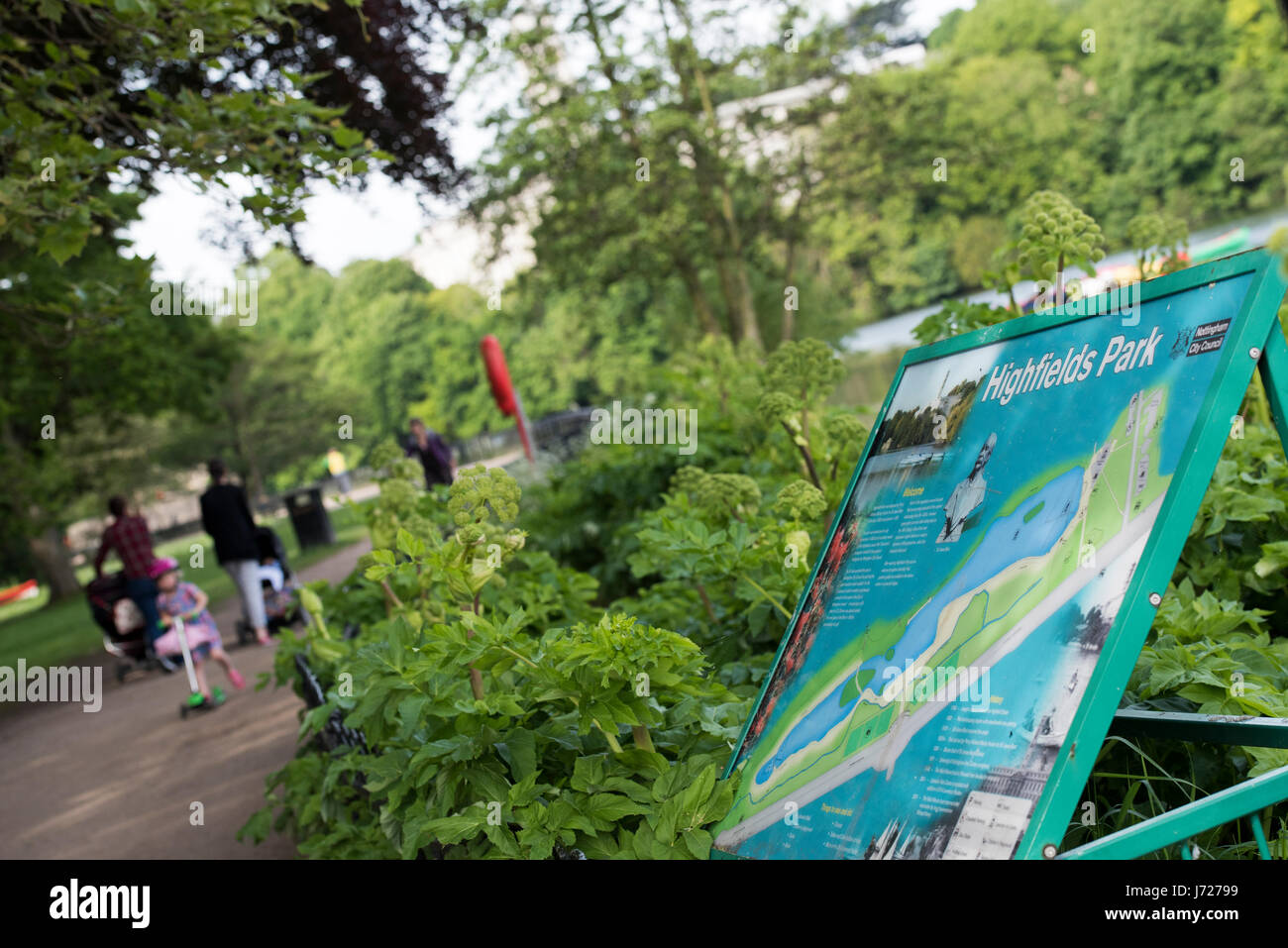 Nottingham nottinghamshire england map hi-res stock photography and ...