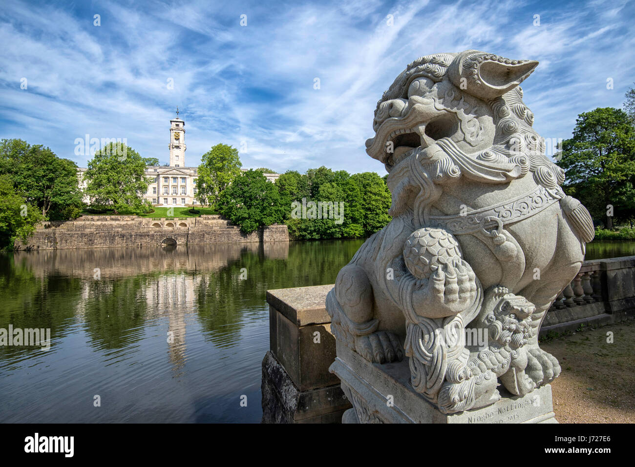 Lion campus hi-res stock photography and images - Alamy
