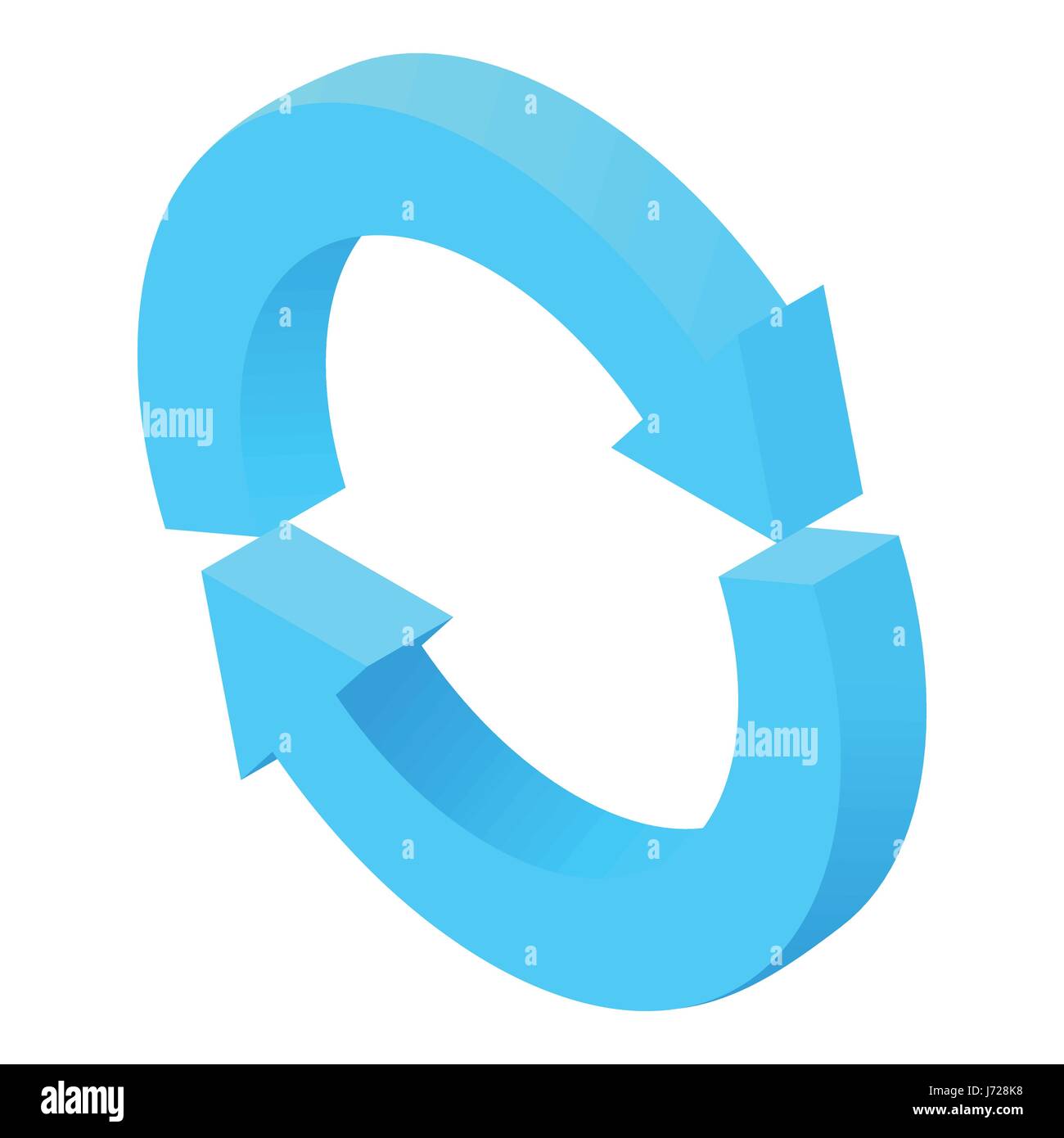 Two circular arrows icon, cartoon style Stock Vector Image & Art - Alamy