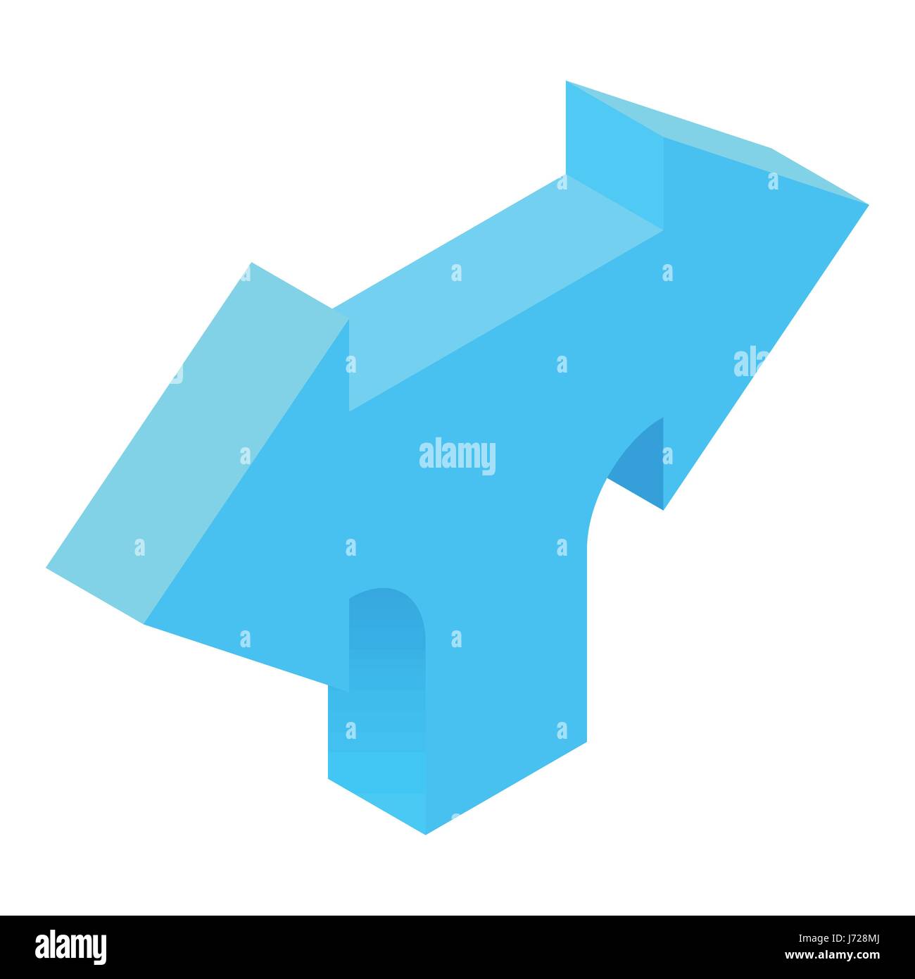Two way movement Stock Vector Images - Alamy