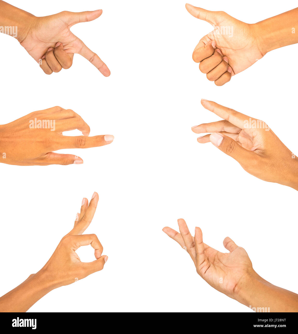 Hands fist open hand white hi-res stock photography and images - Alamy