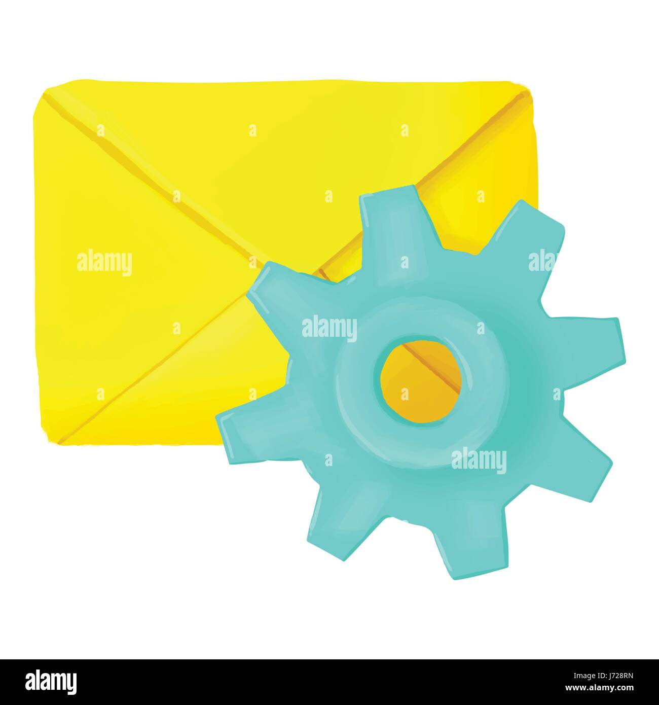 Settings of letters icon, cartoon style Stock Vector Image & Art - Alamy