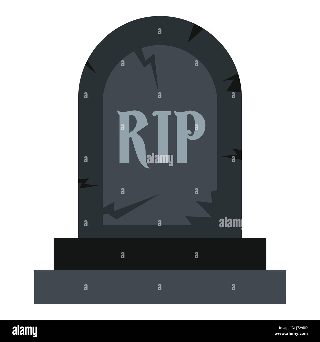 Old grave site Stock Vector Images - Alamy